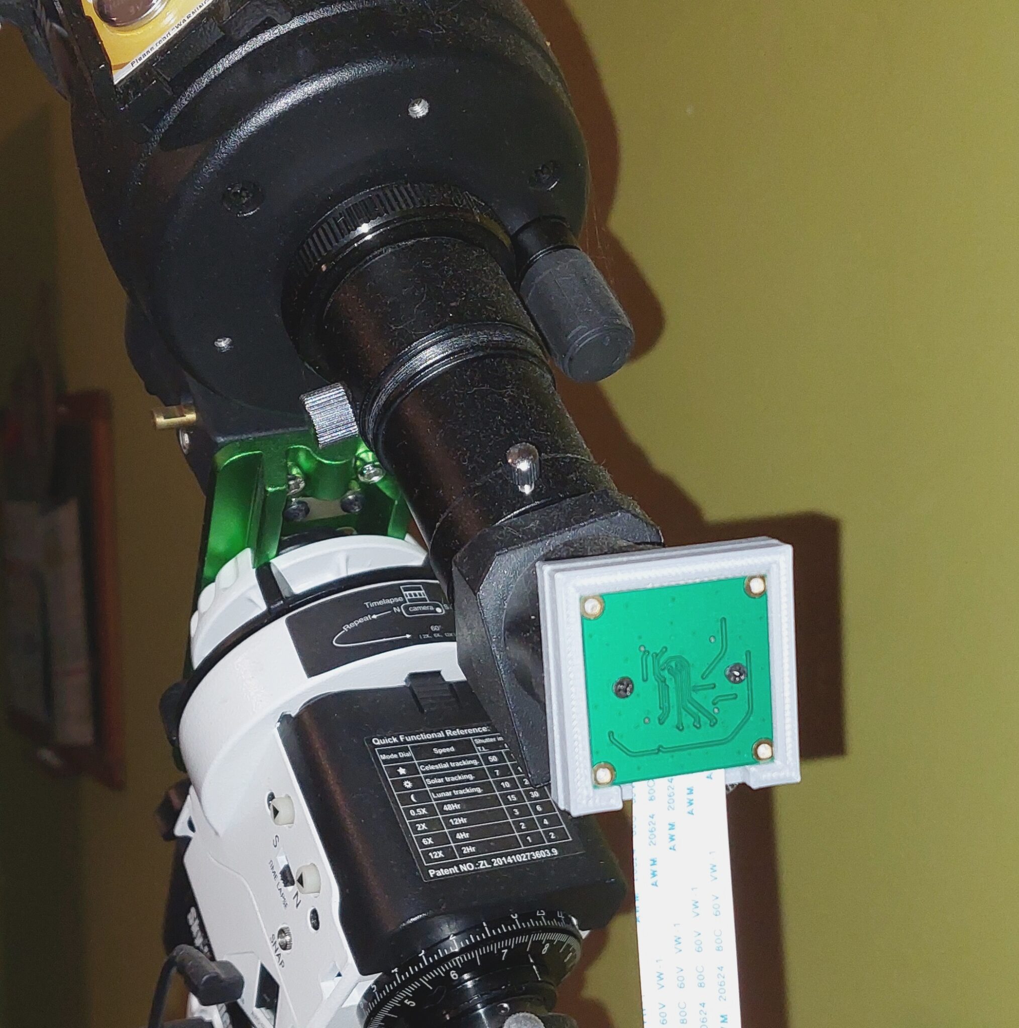 une PIcam comme camera CCD – e-techno-tutos